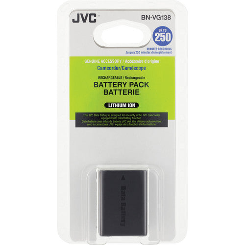 JVC BN-VG138 Data Battery (3.6V, 3750mAh) – S A Camera Land