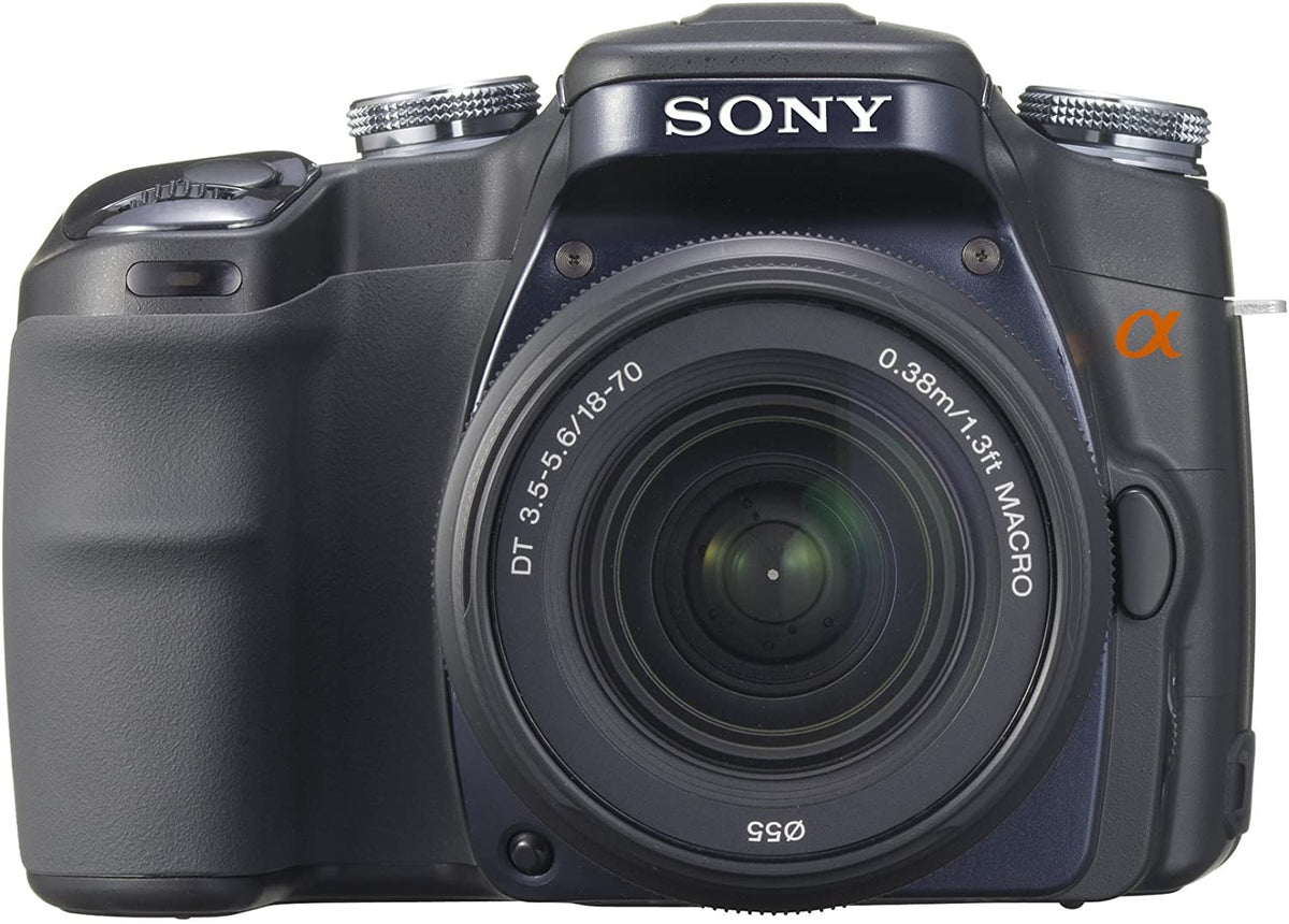 Used: Sony Alpha A100 10.2MP Digital SLR Camera with 18-70mm Lens – S A ...