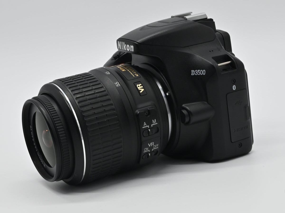 Nikon D3500 W/ AF-P DX NIKKOR 18-55mm f/3.5-5.6G VR (Used) – S A Camera ...